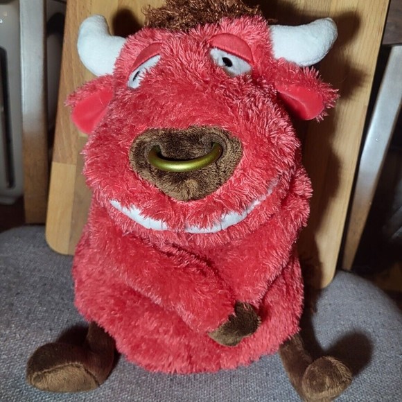 Hallmark | Toys | Hallmark El Toro Of Love Red Bull Plush Stuffed ...
